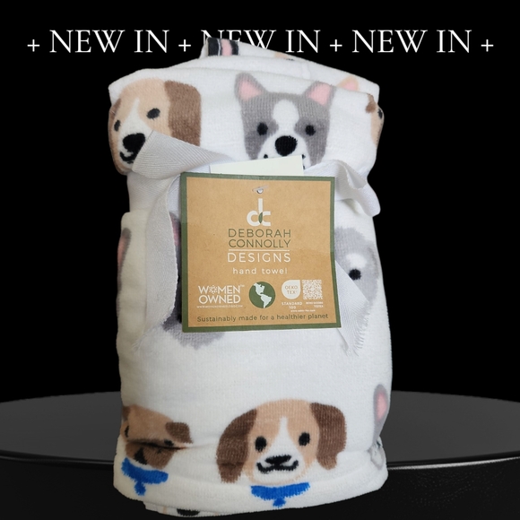 Deborah Connolly | Bath | Nwt Deborah Connolly Designs Dog Print Hand ...